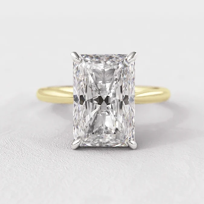8.00ct Radiant Cut Solitaire Ring - Bespoke Diamonds - Dublin and Cork ...